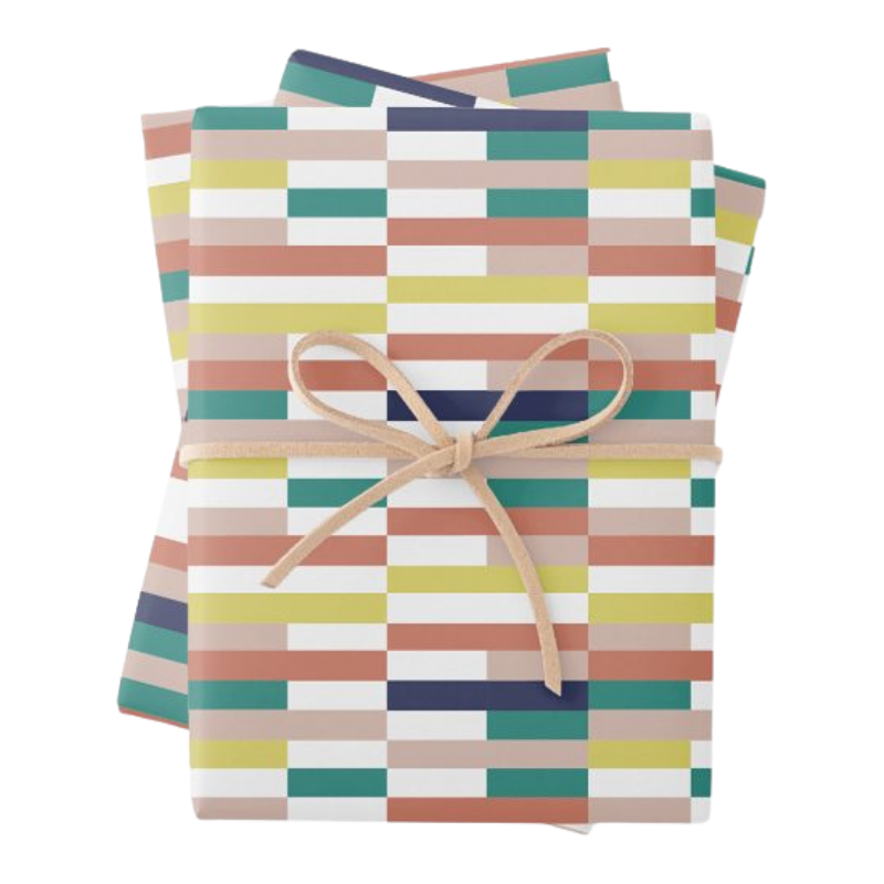 Premium Single Sheet Wrapping Paper- Lego Stack – Little Peeps