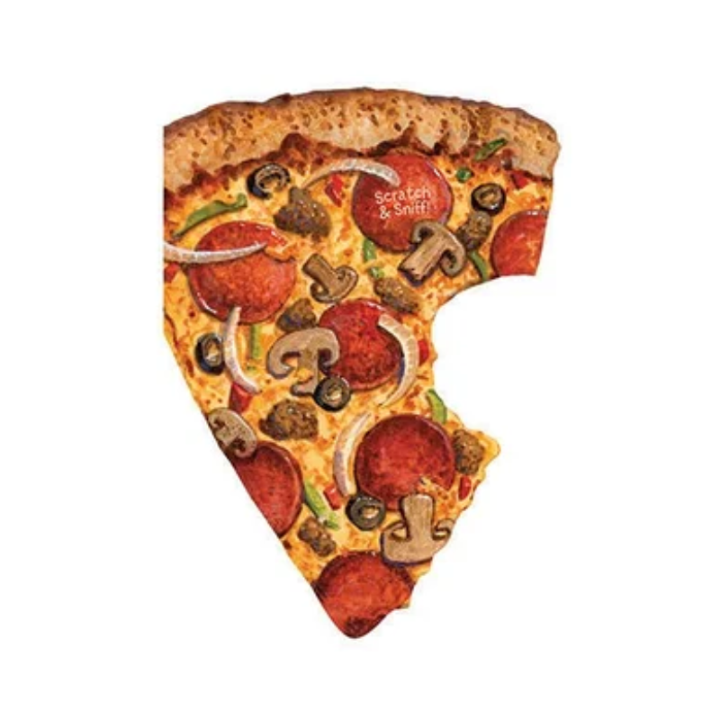 Pizza - Scratch n Sniff Bday Card – Little Peeps