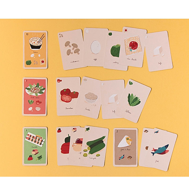 A La Cuisine- Memory Recipe Game – Little Peeps